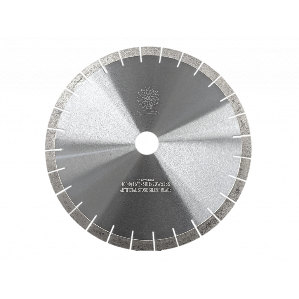16″ Premium Engineered Stone & Marble Bridge Saw Blade - Apollo Stone Art