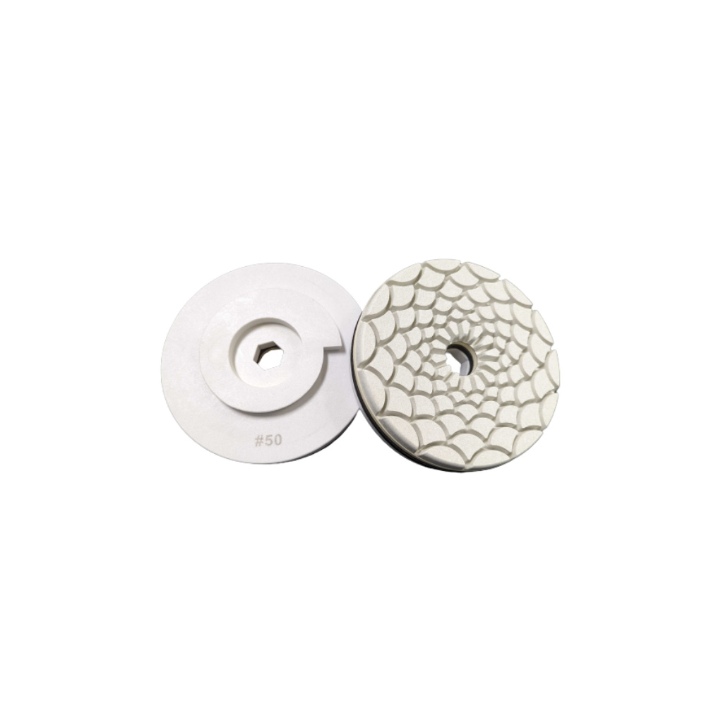 Spider Web Snail Lock Edge Polishing Disc - Apollo Stone Art
