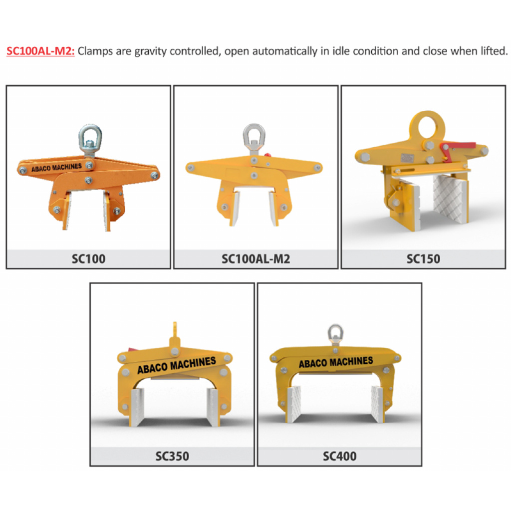 Abaco Scissor Clamps - Apollo Stone Art