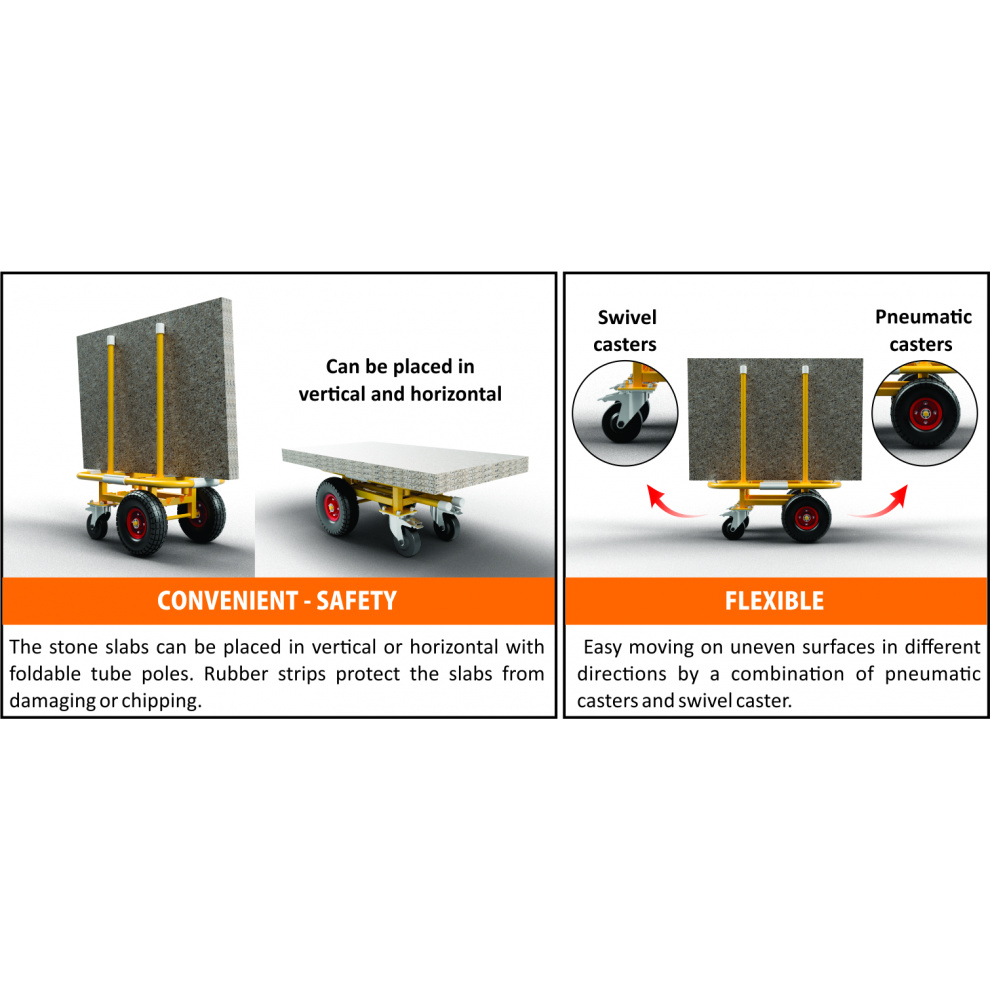 Abaco Easy Moving Dolly – AEMD400 - Apollo Stone Art