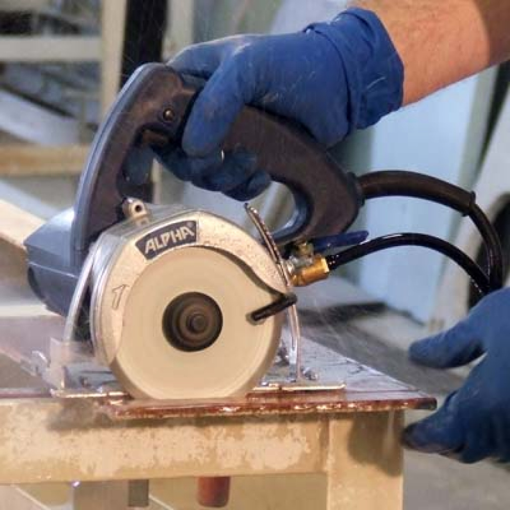 Alpha AWS-110 – 4.5″ Saw - Apollo Stone Art