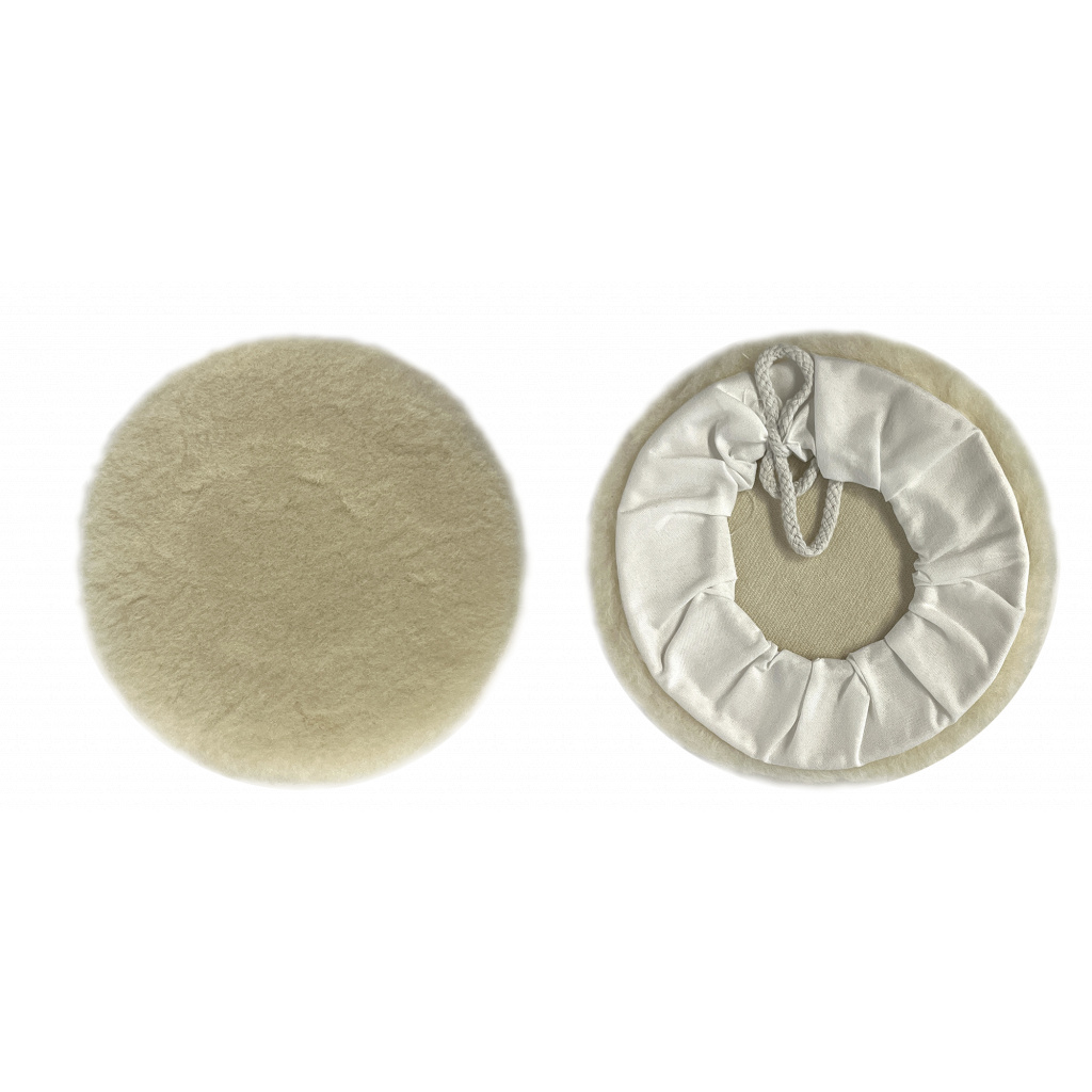 6″ Sheepskin Wool Buffing Pads - Apollo Stone Art