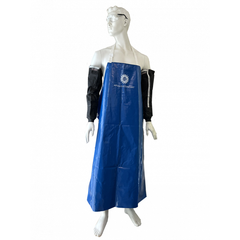 Waterproof Blue Apron - Apollo Stone Art