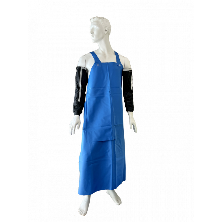Heavy Duty Shoulder Strap Blue Apron - Apollo Stone Art