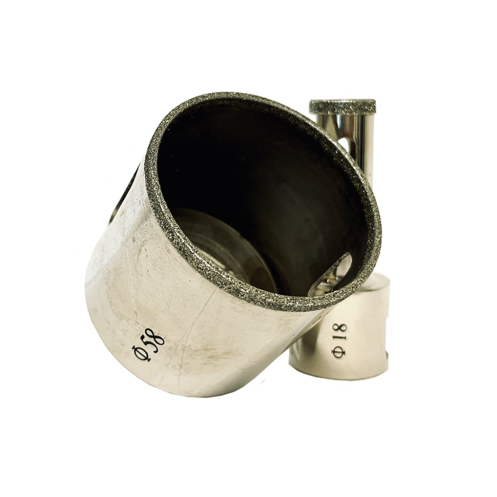 Electroplated Continuous Rim Marble Core Bit - Apollo Stone Art