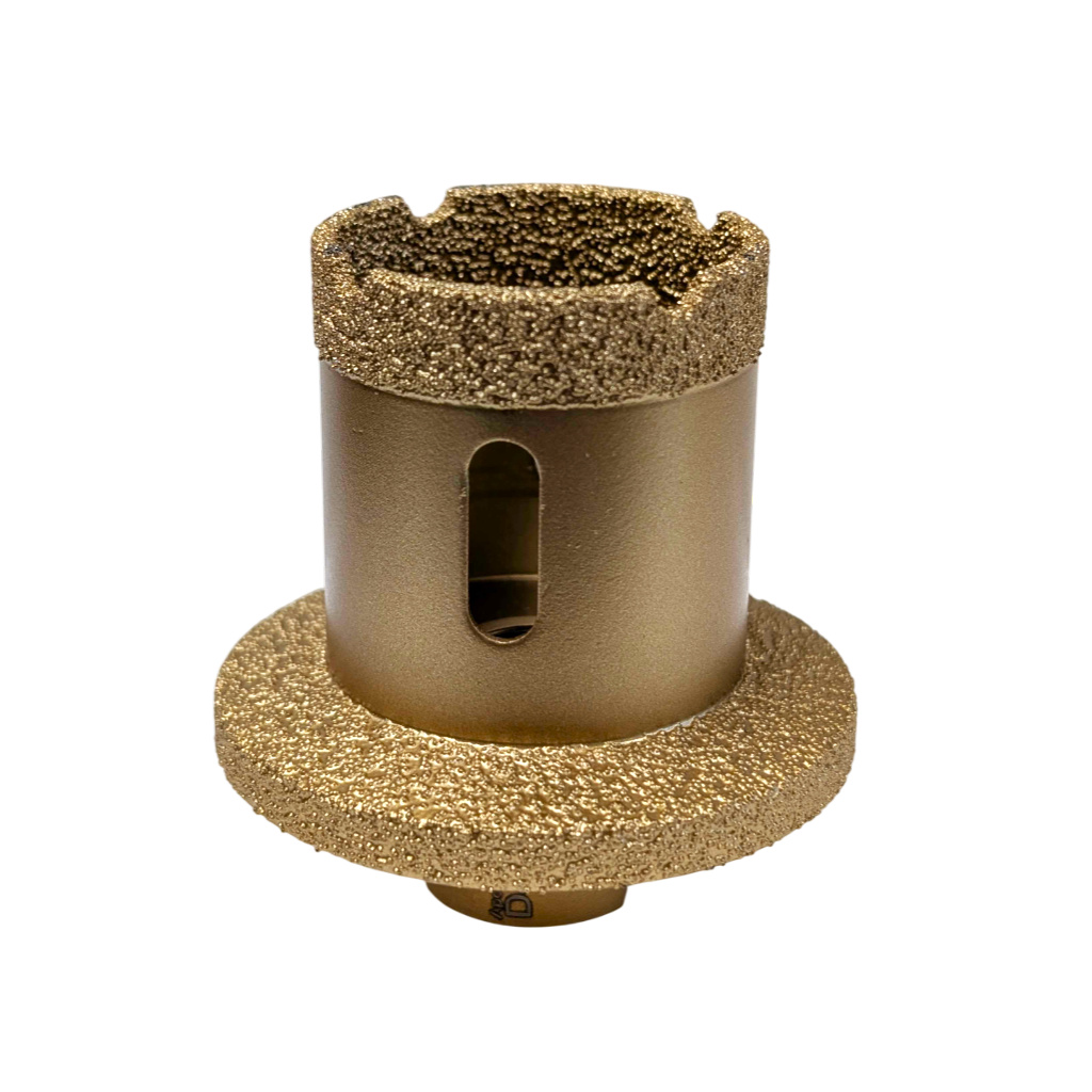 Vacuum Brazed Core Bit for Sink Drain Pipe Coring - Apollo Stone Art