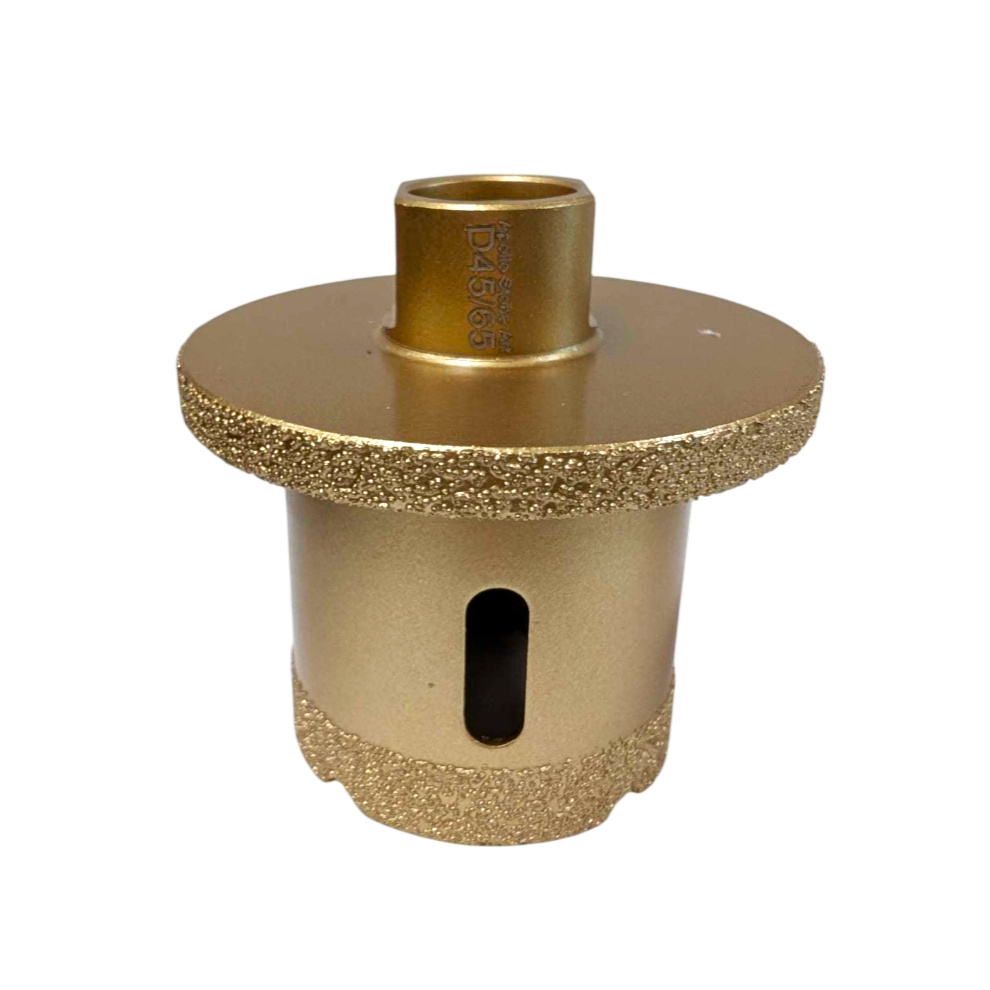 Vacuum Brazed Core Bit for Sink Drain Pipe Coring - Apollo Stone Art