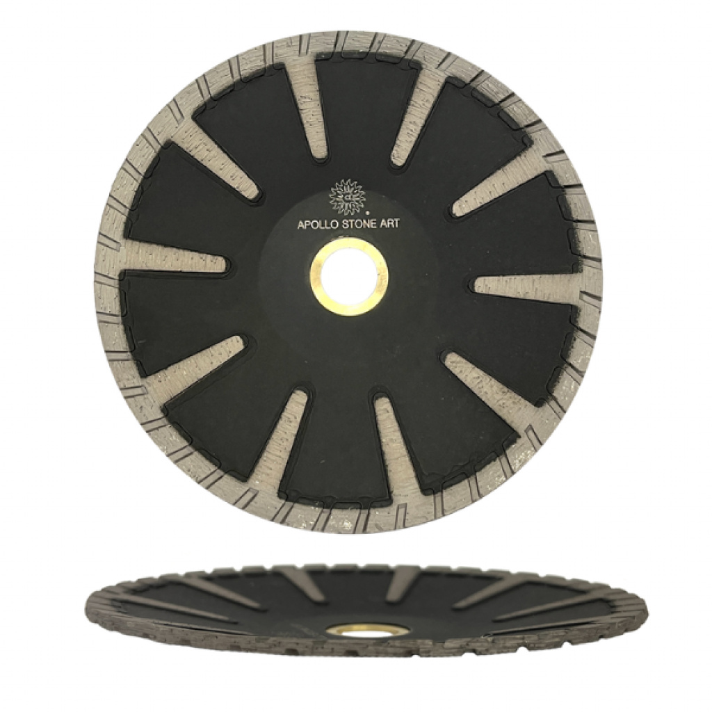 Premium Continuous Rim Turbo Contour Blades - Apollo Stone Art