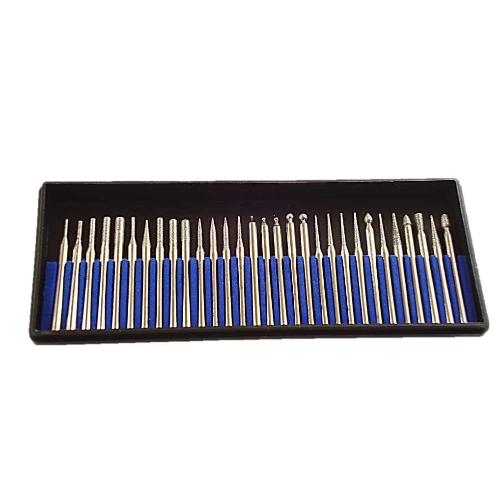 Electroplated Diamond Dremel Bits - Apollo Stone Art