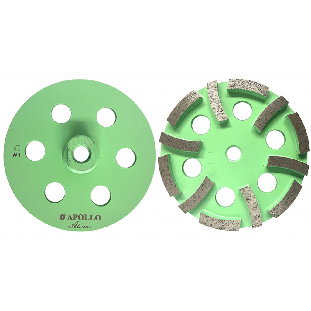 A-Team Flat Face Granite Grinding Wheels - Apollo Stone Art