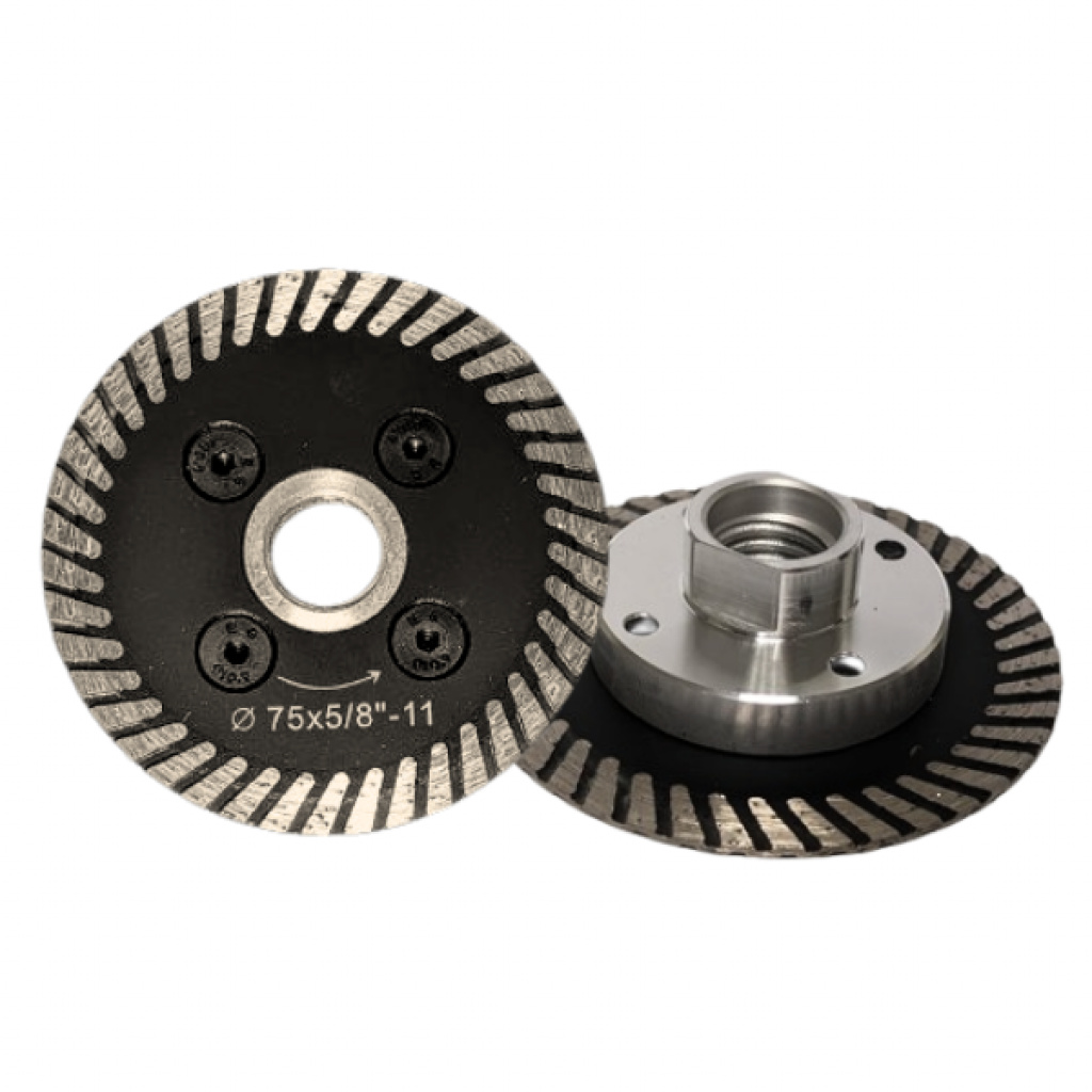 3″ Continuous Rim Turbo Flush Cut Blade - Apollo Stone Art