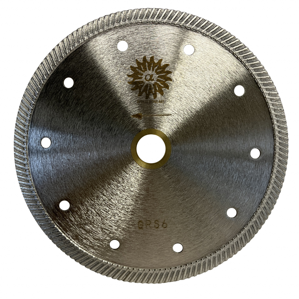 Silver Ghost Continuous Rim Turbo Blades - Apollo Stone Art