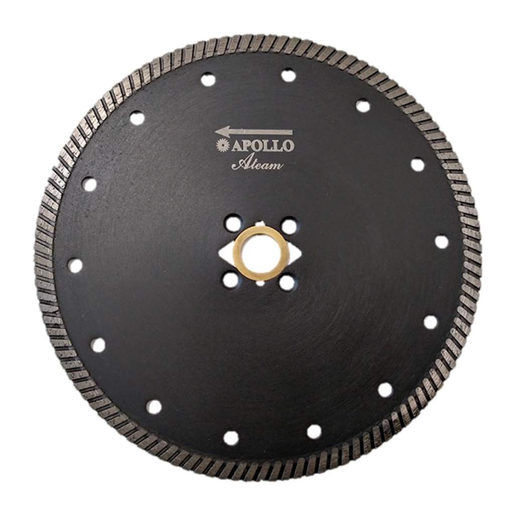 7″ A-Team Continuous Rim Fine Turbo Blade - Apollo Stone Art