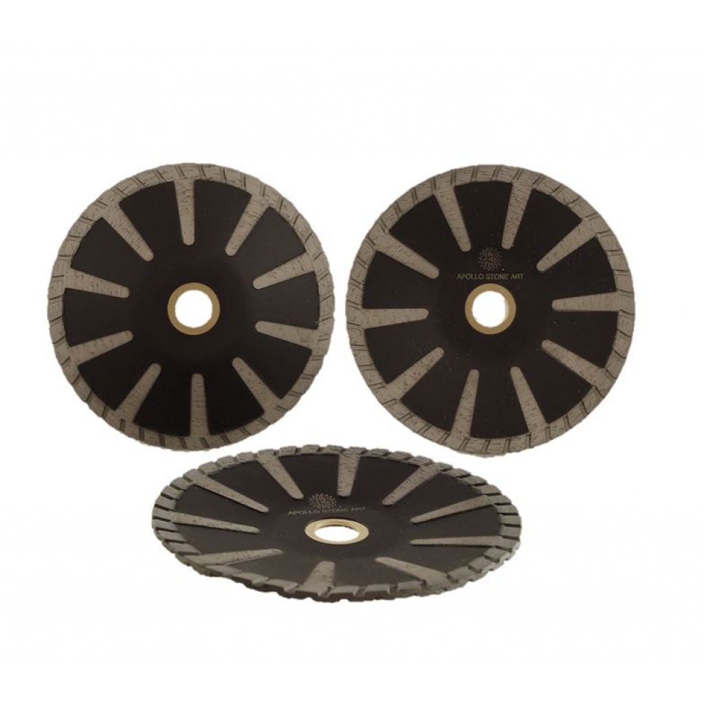 Premium Continuous Rim Turbo Contour Blades - Apollo Stone Art