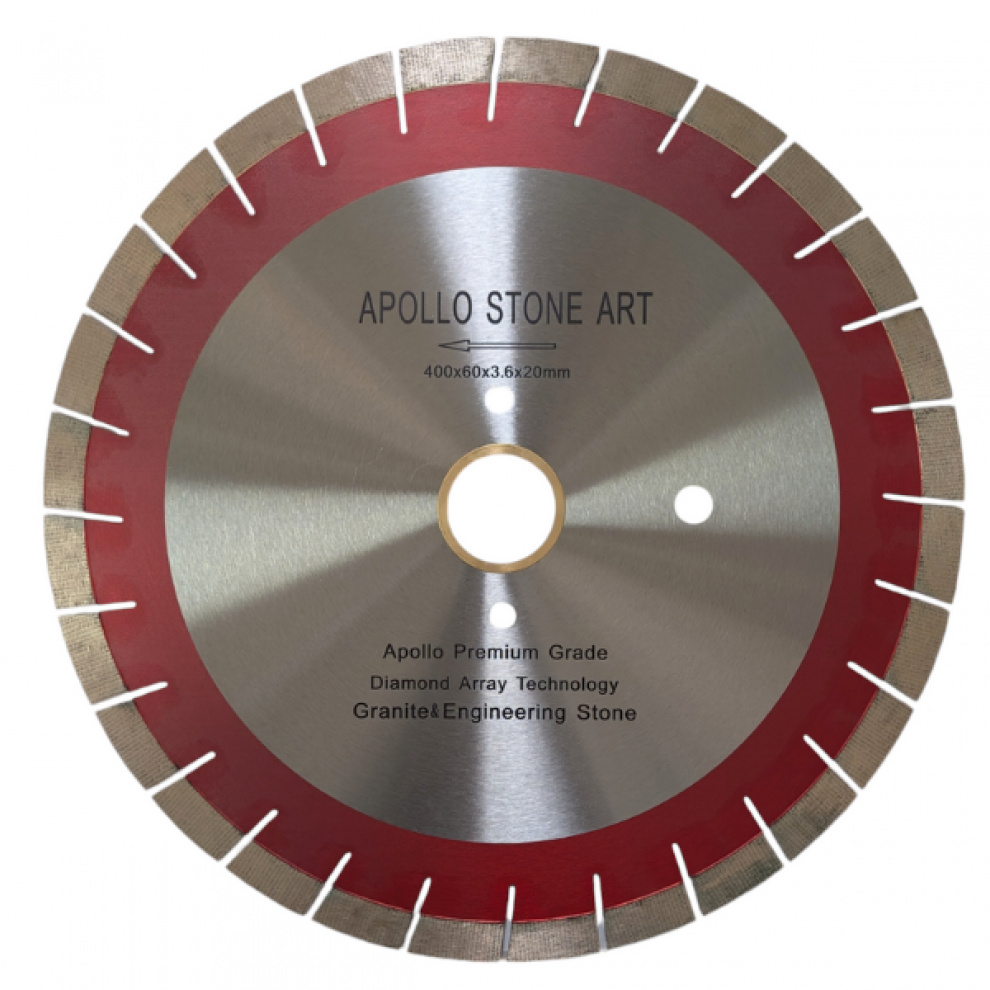 Premium Line-Up Bridge Saw Blades - Apollo Stone Art