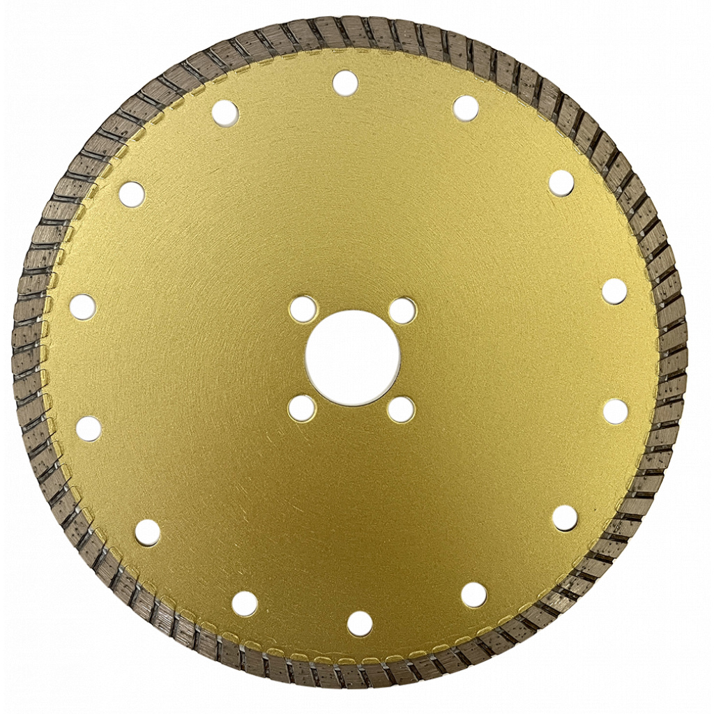 6″ Premium Continuous Rim Narrow Turbo Blade - Apollo Stone Art