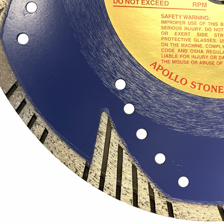 10″ Tornado Blade with Side Protection - Apollo Stone Art