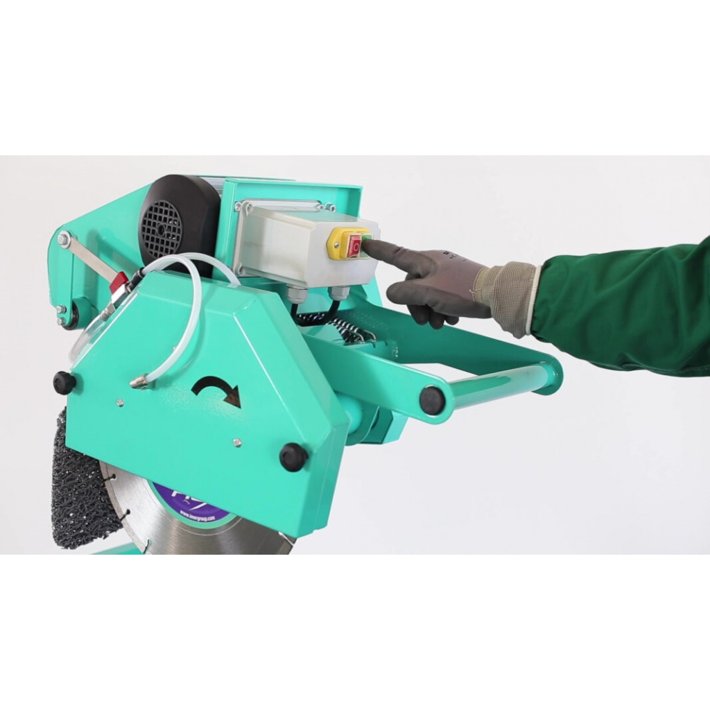 Imer 350 Smart Cut 14″ Brick Block & Paver Masonry Saw - Apollo Stone Art