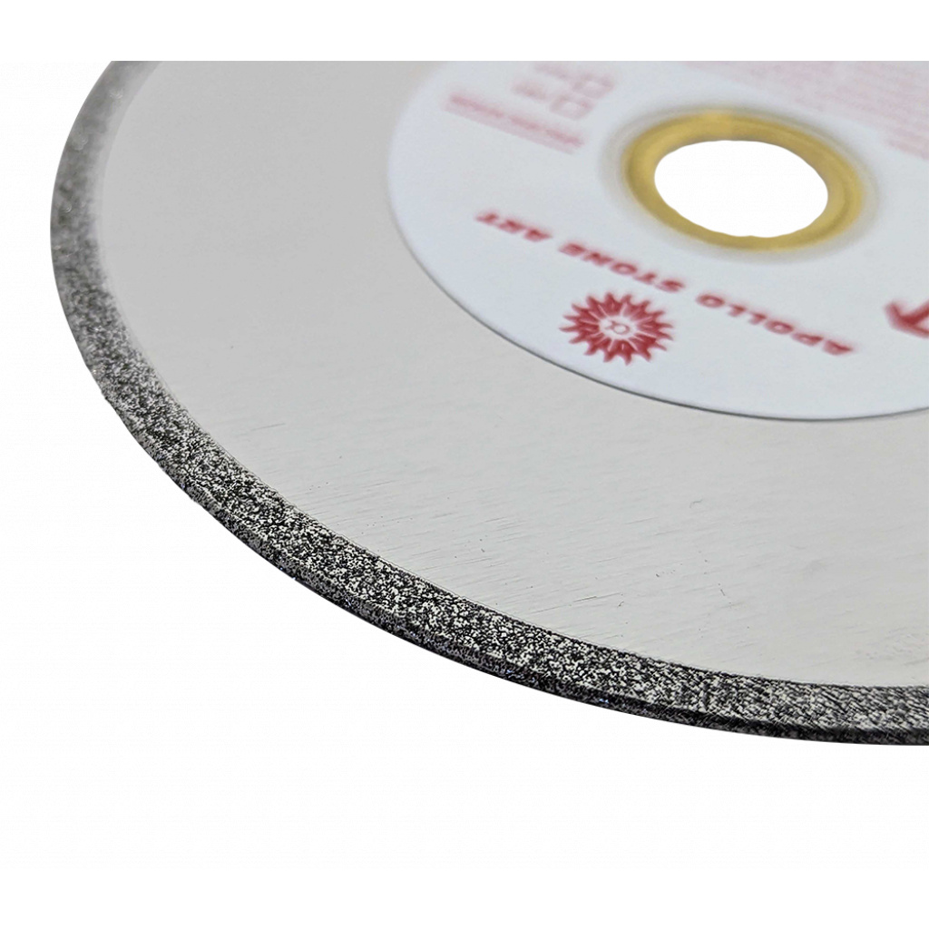 5″ Electroplated Continuous Rim Marble Blade - Apollo Stone Art