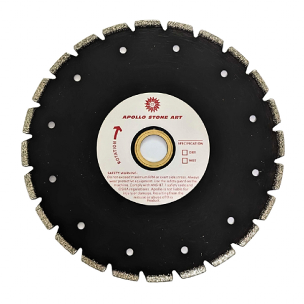 Pro Electroplated Marble Blade - Apollo Stone Art
