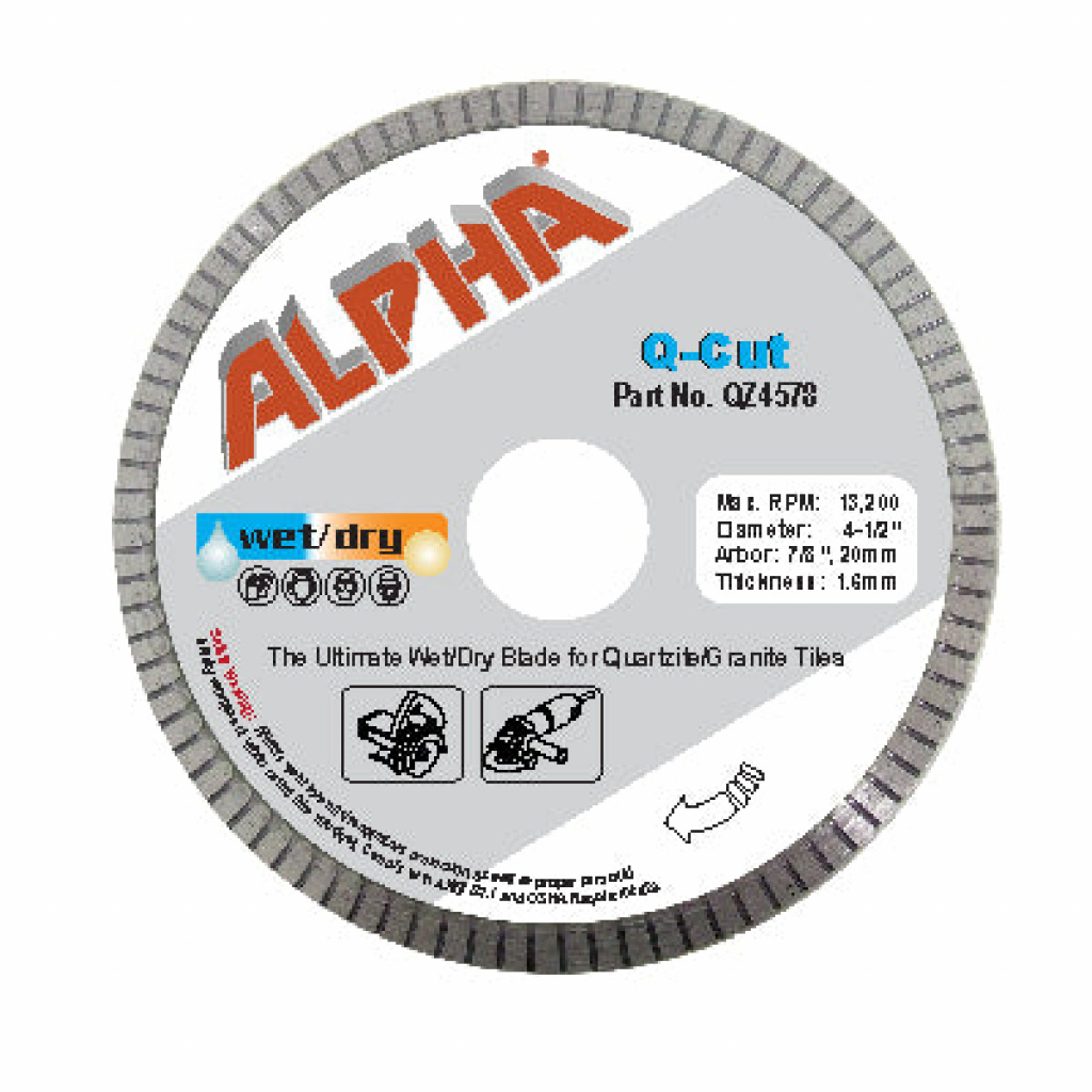 Alpha Q-Cut Blades - Apollo Stone Art