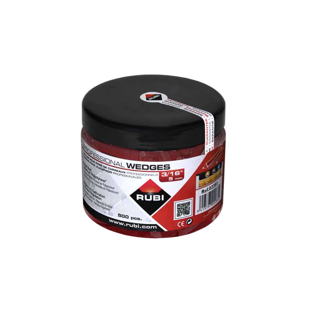 Rubi Wedges for Tiling 3/16″ (5mm) – 500pc/pack - Apollo Stone Art