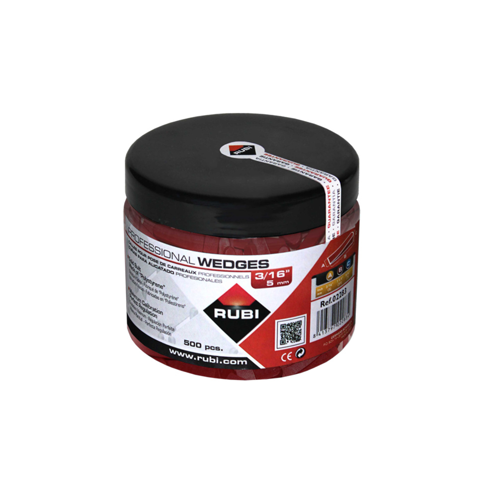 Rubi Wedges for Tiling 3/16″ (5mm) – 500pc/pack - Apollo Stone Art