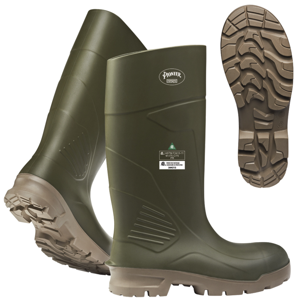 Pioneer Ranpro Steel Toe/Steel Plate Boots - Apollo Stone Art