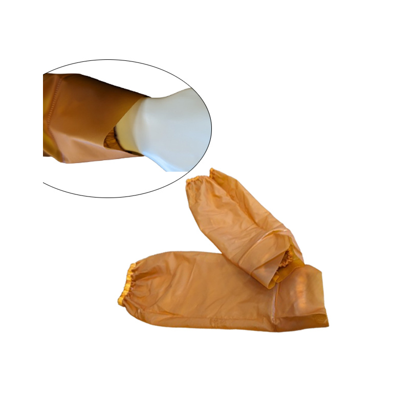 Double Cuff Waterproof Orange Sleeves - Apollo Stone Art