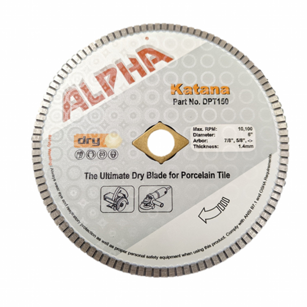 Alpha Katana Tile Blade - Apollo Stone Art
