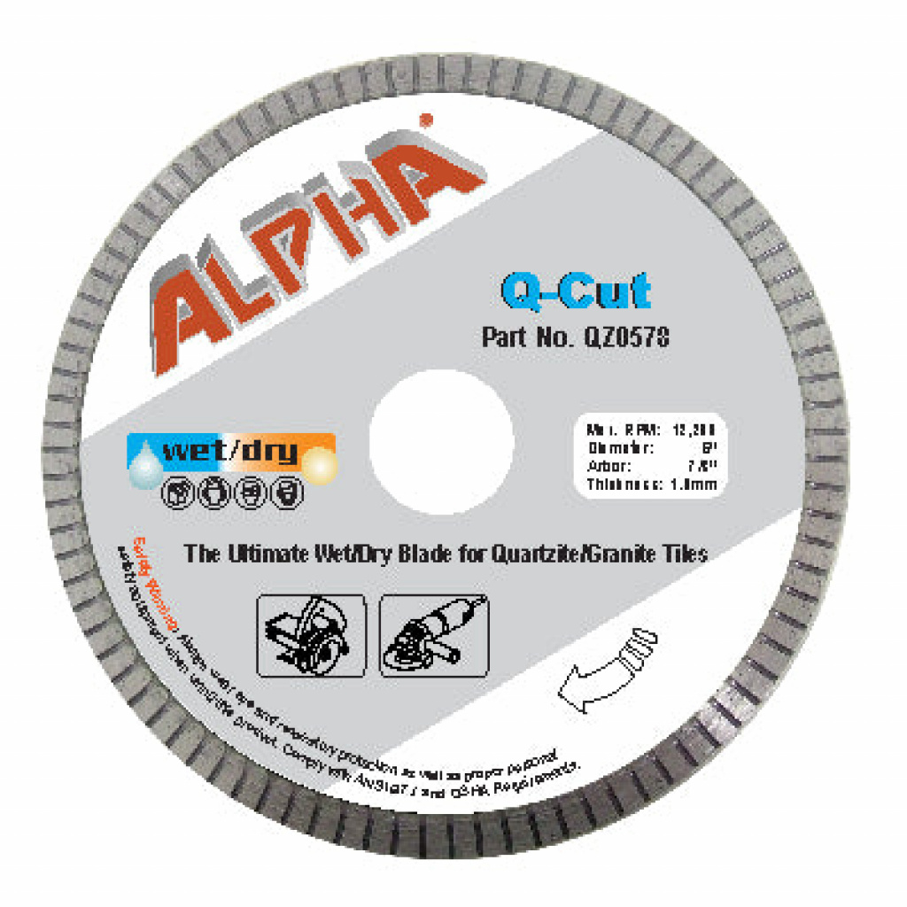 Alpha Q-Cut Blades - Apollo Stone Art