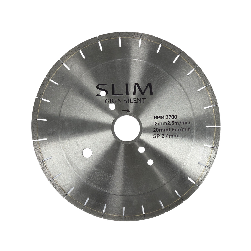 Slim Gres Silent Dekton/Porcelain Bridge Saw Blade - Apollo Stone Art