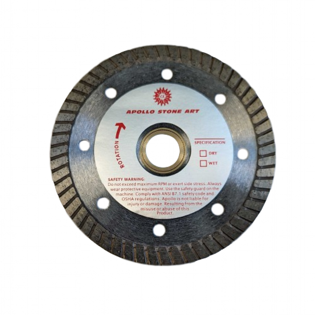 4″ Standard Turbo Thin Tile Blades - Apollo Stone Art