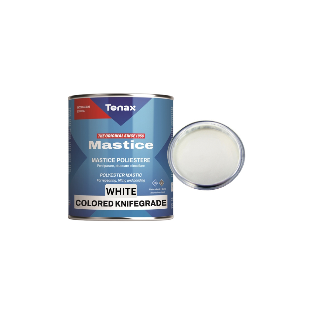 Tenax White Color Knife Grade - Apollo Stone Art