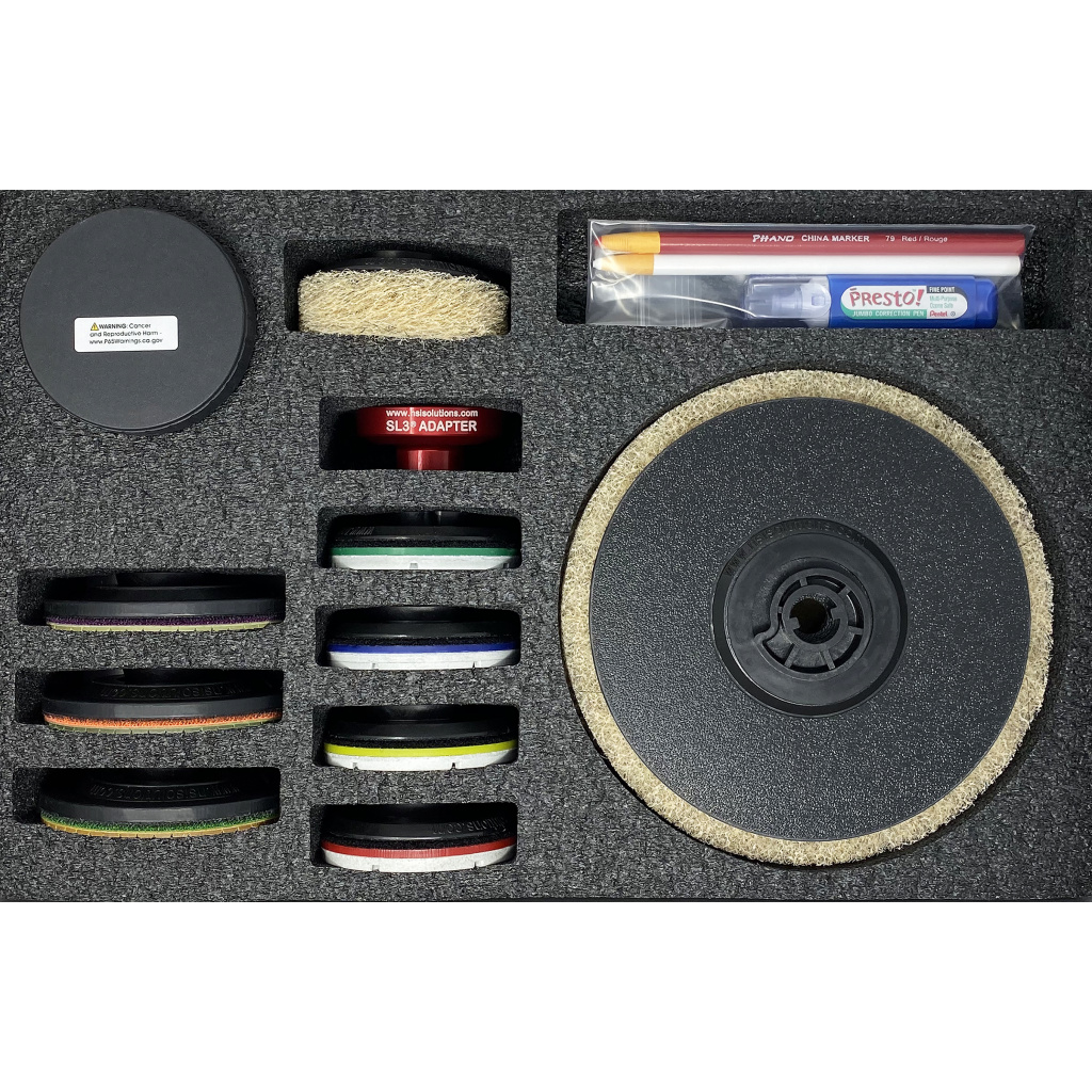 NSI Top Polish Kit for Granite & Quartzite - Apollo Stone Art